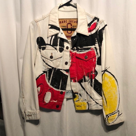 Marc Jacobs | Jackets & Coats | Mickey Mouse Marc Jacobs Denim | Poshmark